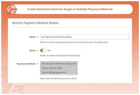 how to restrict payment method by customer groups in magento 2