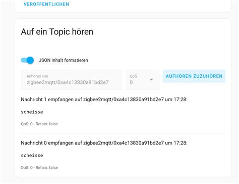 Zigbee2mqtt Configuration Topics Via MQTT Not Sent Or Interpreted Zigbee Home Assistant