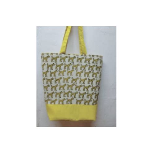 Tote Bag Printed Lower Straight Pattern E4fresurrect