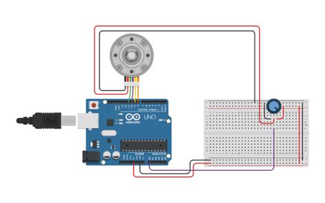 Circuit Design Copy Of Tinkercad Stepper Motor Tinkercad