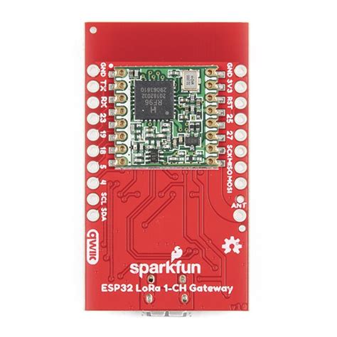 Sparkfun Lora Gateway 1 Canal Esp32 Wifi Ptr009371