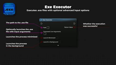 Exe Extension Lite In Code Plugins Ue Marketplace