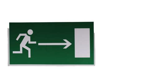 Emergency Exit Sign PNG Transparent Images Free Download Vector Files Pngtree