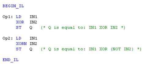 Boolean Operations For Iec