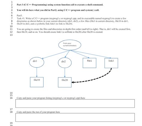 Solved Part 3 (C/C++ ﻿Programming) ﻿using system function | Chegg.com
