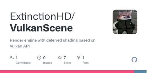 GitHub ExtinctionHD VulkanScene Render Engine With Deferred Shading Based On Vulkan API