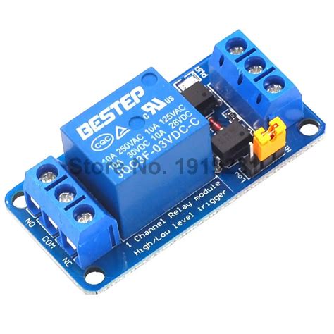PCS V Channel Relay Module High And Low Level Trigger Dual Optocoupler Isolation V