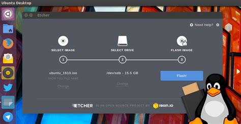 how to create a bootable ubuntu usb with etcher omg ubuntu