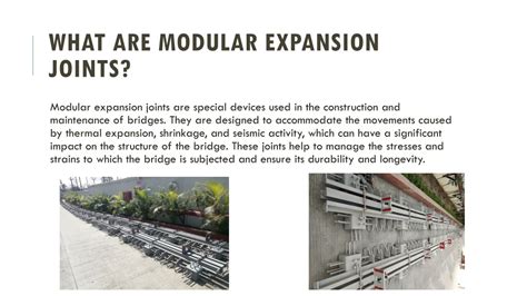 Ppt Modular Expansion Joints Powerpoint Presentation Free Download Id 12822784