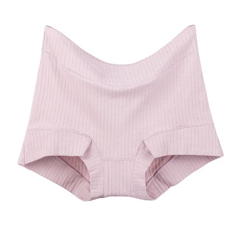 Fouhkni Plus Size Cotton Underwear For Women Soft Mid Waisted Leakproof