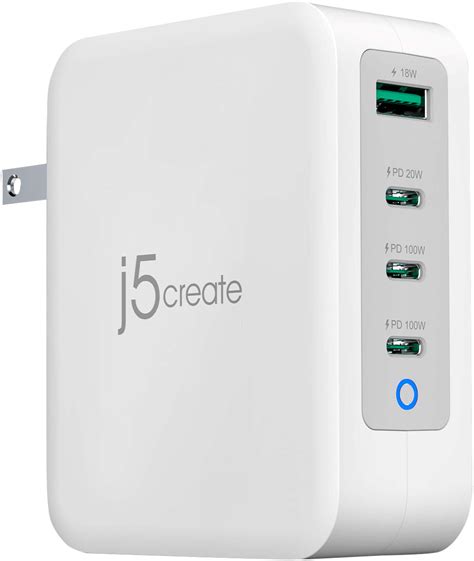 Questions And Answers J5create 130W GaN USB C 4 Port Charger Black JUP43130 Best Buy