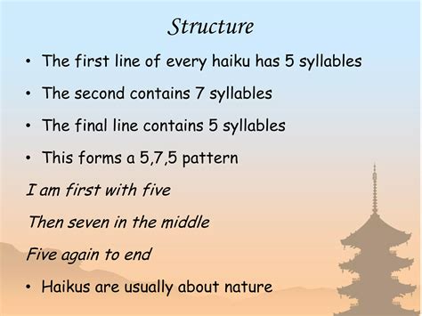 Haiku Poetry Pptx