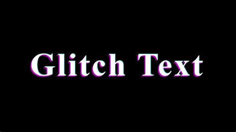 How To Create A Glitch Text Effect Using Only Html And Css No Javascript Needed Youtube