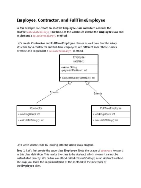 Abstraction Handout Pdf Method Computer Programming Class