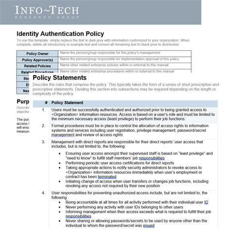 Modernize Your Identity Authentication Practices | Info-Tech Research Group