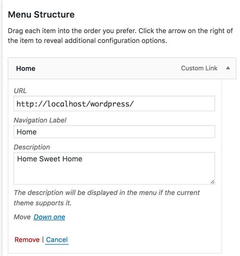 how to create a wordpress custom menu with walker nav menu class igor
