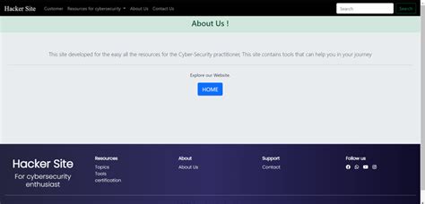GitHub Tsaihemanth Hackersite This Django Project That Useful For The Cyber Security Learners