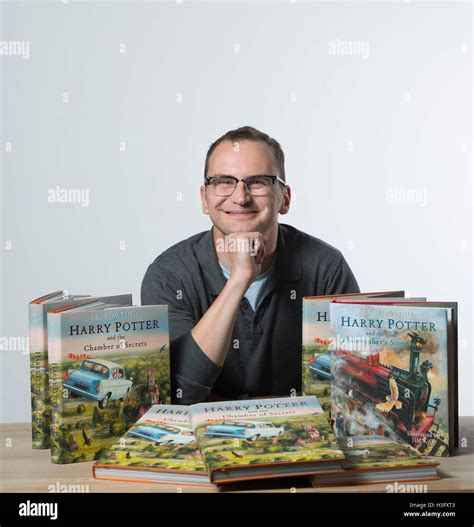 Harry Potter illustrator Jim Kay Stock Photo - Alamy