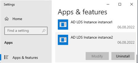 Ad Lds Installation