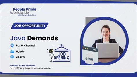 People Prime Worldwide On Linkedin Javajobs Openings Java Demands People Prime Jobs