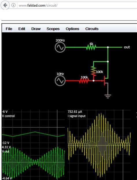 Amplifier Why Does This Jfet Attenuator Distort The Signal This Way Electrical Engineering