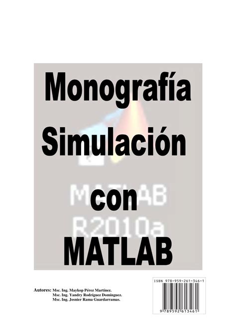 Pdf Simulación Con Matlab