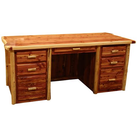 Red Cedar Executive Desk