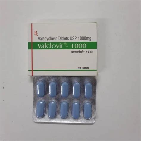 Valacyclovir Hydrochloride Tablet Strength 250 Mg At Rs 343box In Nagpur