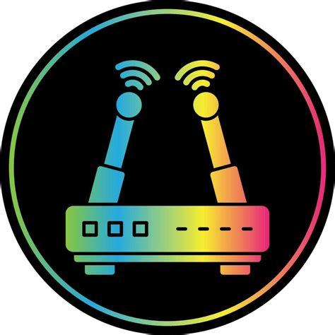 Wifi Router Vector Icon Design Vector Art At Vecteezy