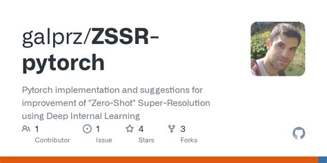 Issues Galprz Zssr Pytorch Github