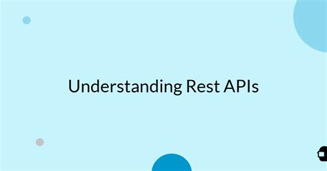 Understanding REST APIs