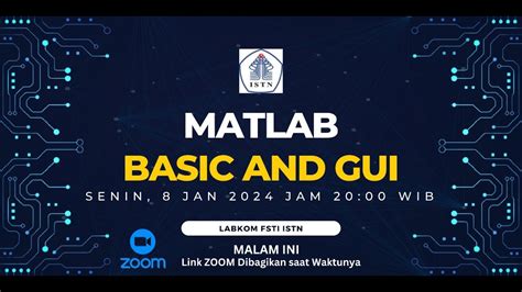 Belajar Matlab Cli Dan Gui Youtube