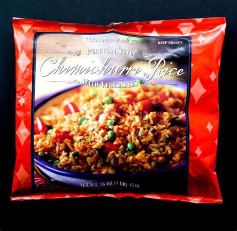 trader joe s peruvian style chimichurri rice fast easy meals trader