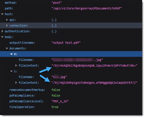 errors processing document arrays in power automate