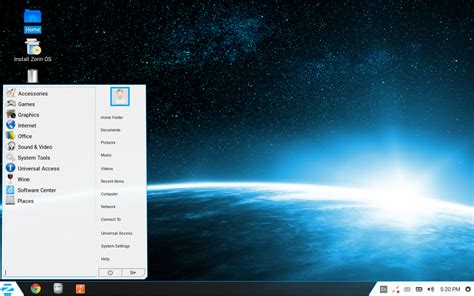 Zorin Os 8 Core Quick Screenshot Tour Linux Notes From Darkduck