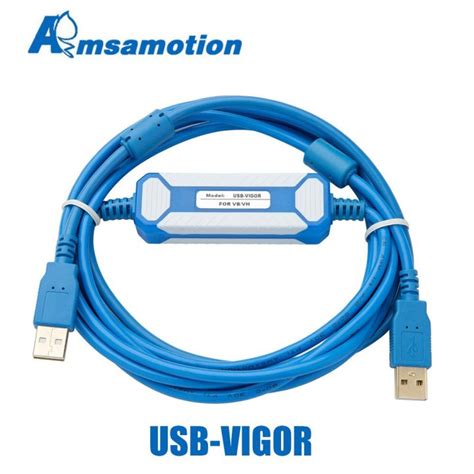 USB VIGOR Adapter Suitable Vigor VH VB M Series PLC Programming Cable USB To RS232 Download