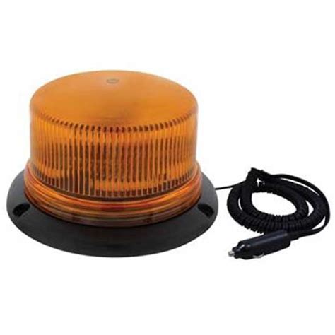 Low Profile 3 High Power Led Amber Beacon Light 4 State Trucks