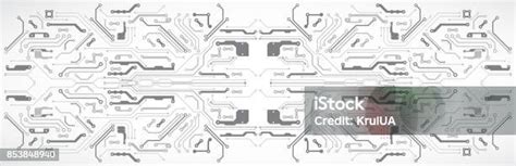 벡터 일러스트 레이 션 첨단 디지털 기술 및 엔지니어링 주제 0명에 대한 스톡 벡터 아트 및 기타 이미지 0명 Cpu 개념 Istock