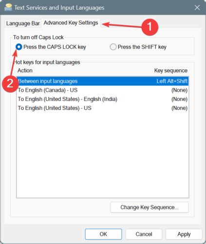 Caps Lock Turns Off With Shift Key Solved
