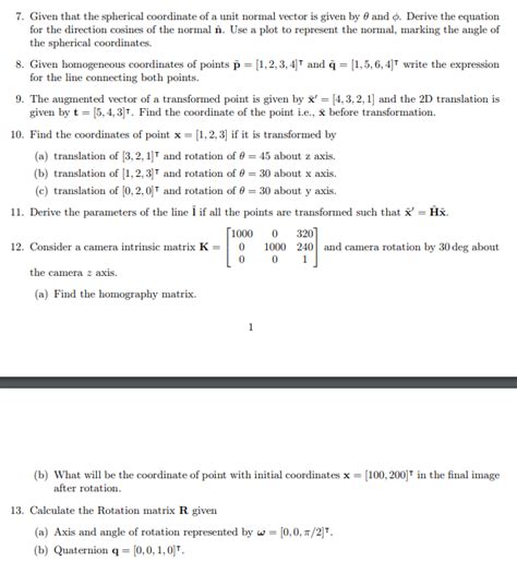 Solved Given That The Spherical Coordinate Of A Unit Chegg