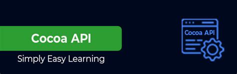 Cocoa Api Tutorial