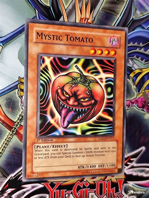 Mystic Tomato Yu Gi Oh карта като нова € 275 Vendorabg
