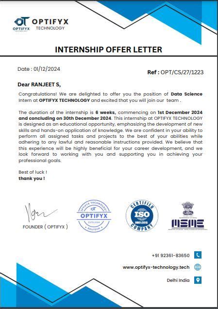 ranjeet s on linkedin datascience internshipopportunity growth