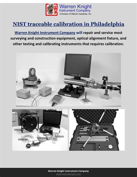 Nist Traceable Calibration In Philadelphia O Page 1 4 Flip Pdf Online