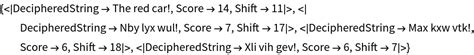 Crackcaesarcipher Wolfram Function Repository