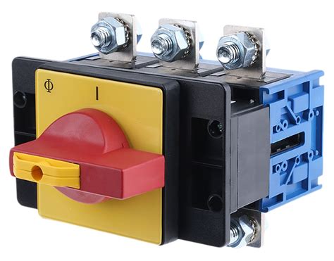 Kg251t203gba008e Kraus And Naimer 3p Pole Panel Mount Isolator Switch 250a Maximum Current