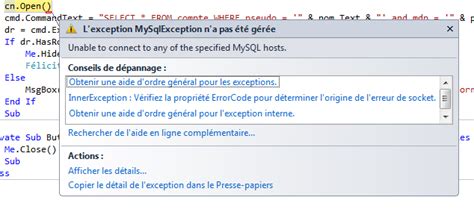 unable to connect to any of the specified mysql par jordanj