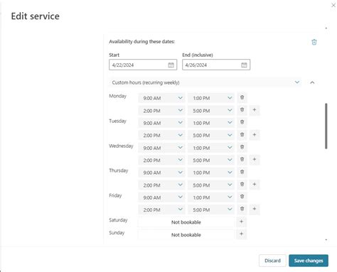 Availability Options Issue Microsoft Community Hub