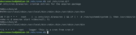 cron jobs and crontab on linux explained devconnected