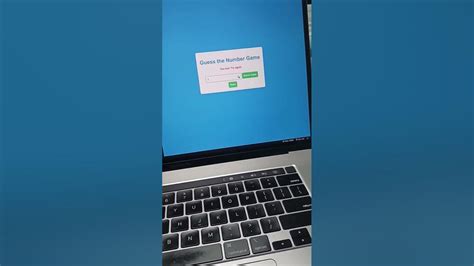 Guess The Number Game Build In Html Css And Javascript Shorts Coding Programmer Youtube